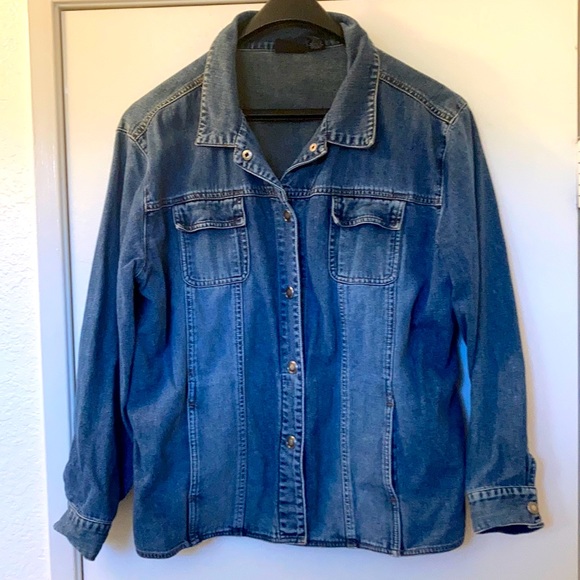 Chico's | Jackets & Coats | Chicos Denim Jacket | Poshmark